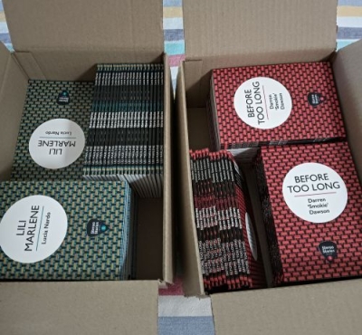 Two boxes of books - Stereo Stories